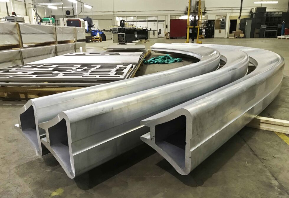 The Most Complex Curved Aluminium Structure Built To Date - Inductaflex