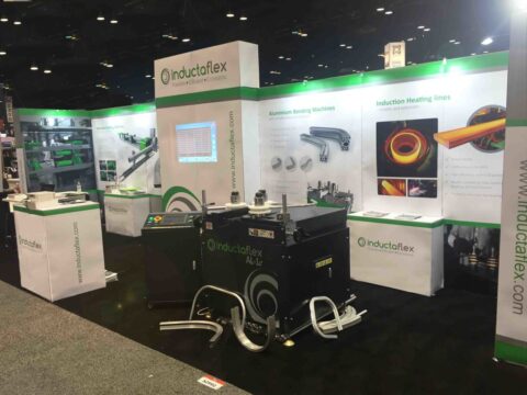 New CNC Aluminium Bending Machine Intrigues Fabtech Visitors - Inductaflex