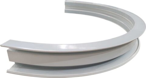 Bending Powder Coated Extrusions - Inductaflex