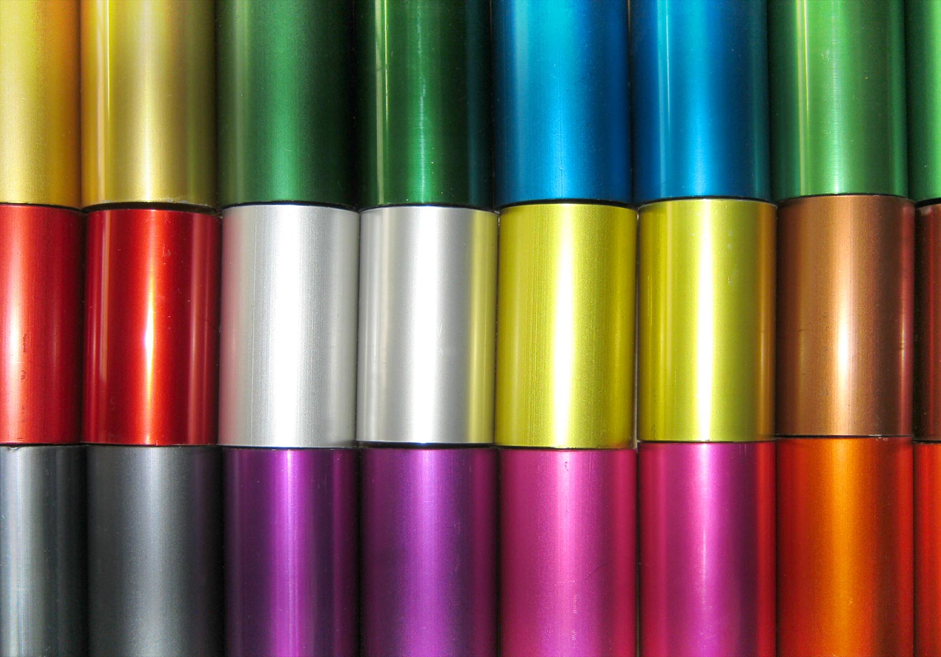 Bending Powder Coated Extrusions - Inductaflex