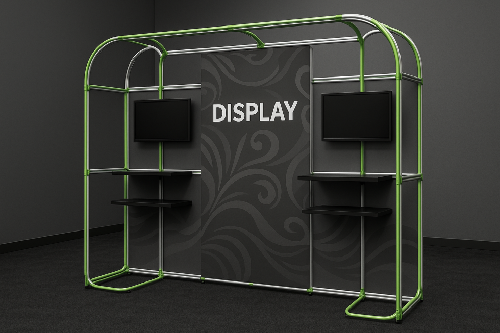 Curved Aluminum in Signage and Retail Displays - Inductaflex